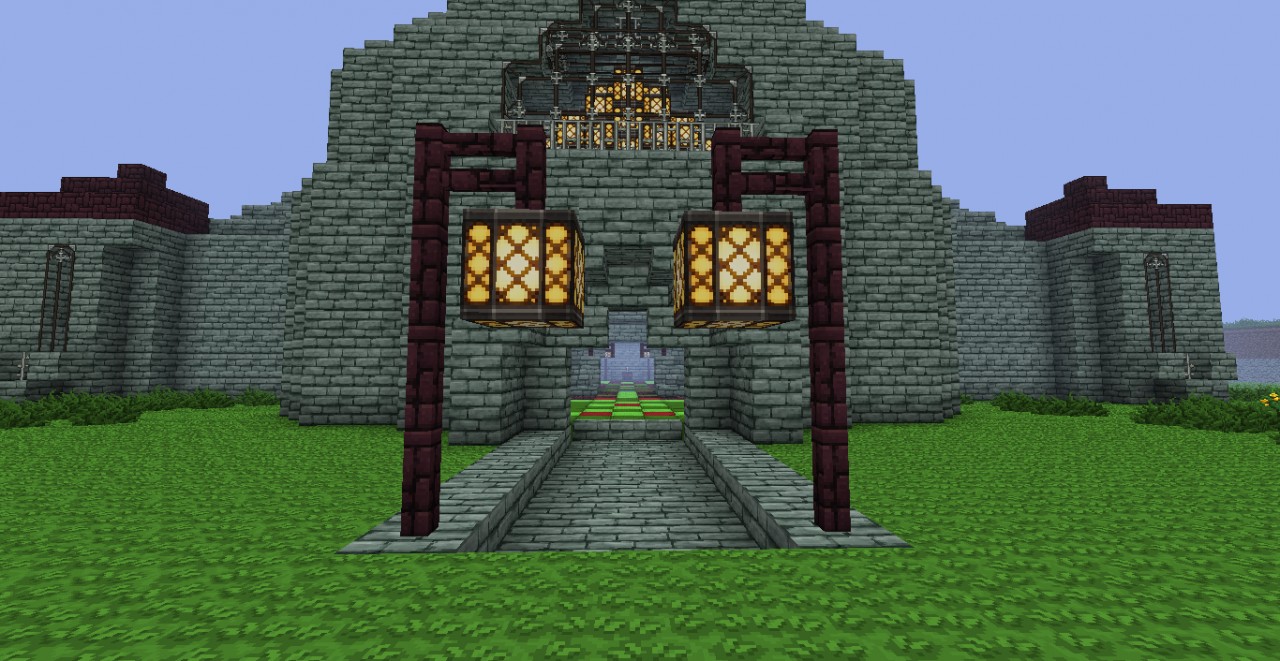 My First big build. The French Style Chateau House Minecraft Map