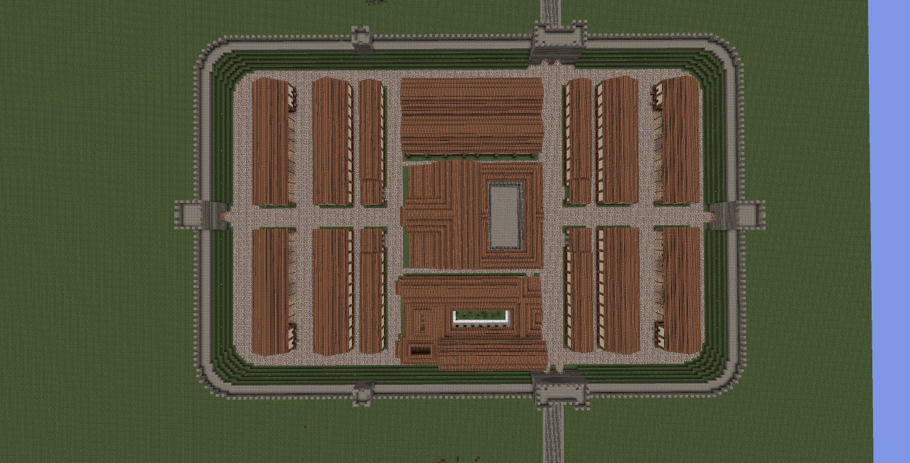 Roman Fortress Minecraft Map