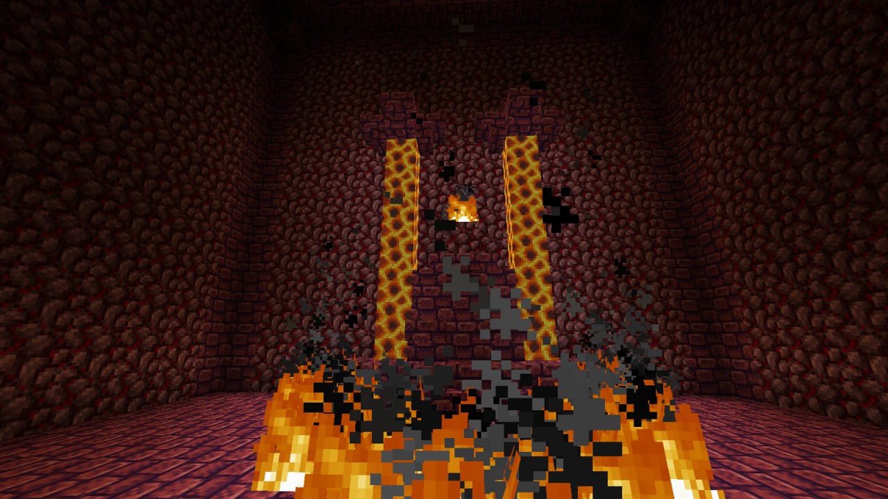 Fire temple Minecraft Map