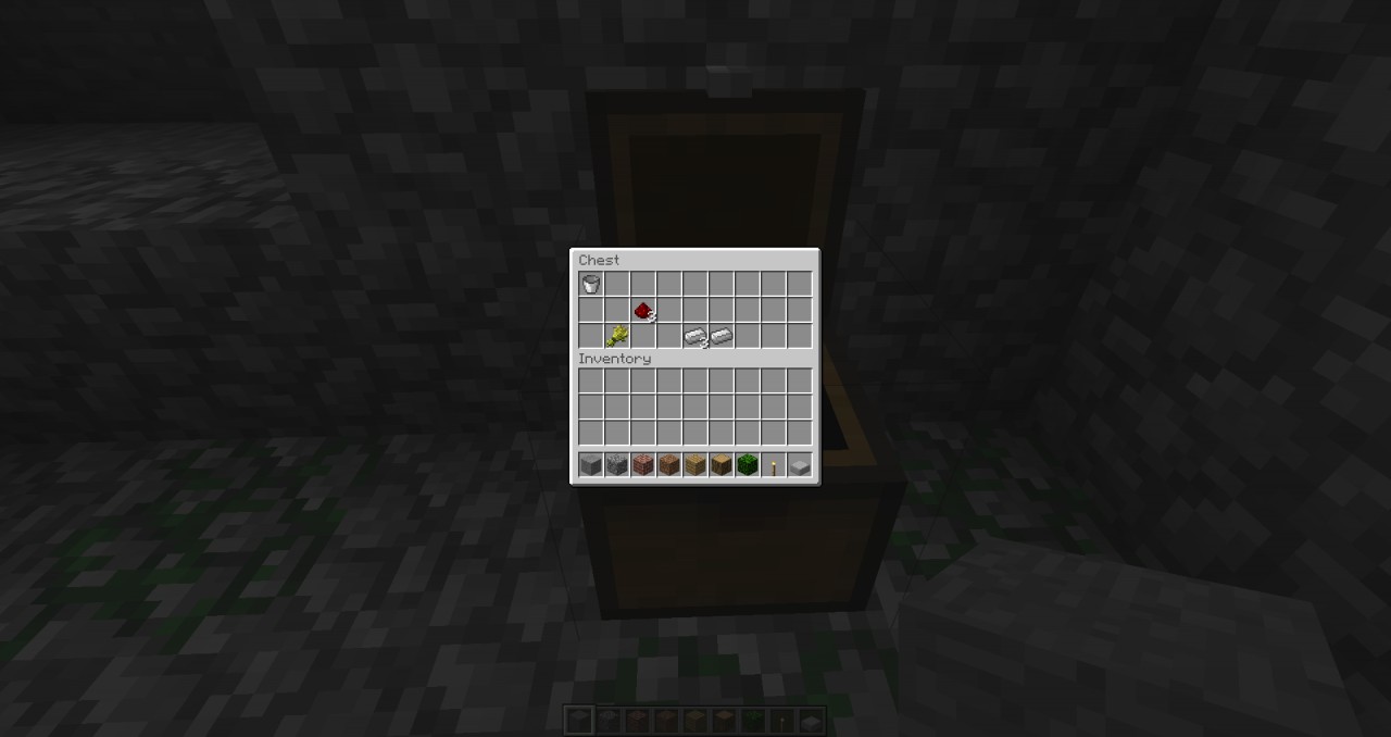 SPAWN ABOVE DUNGEON! Minecraft Map