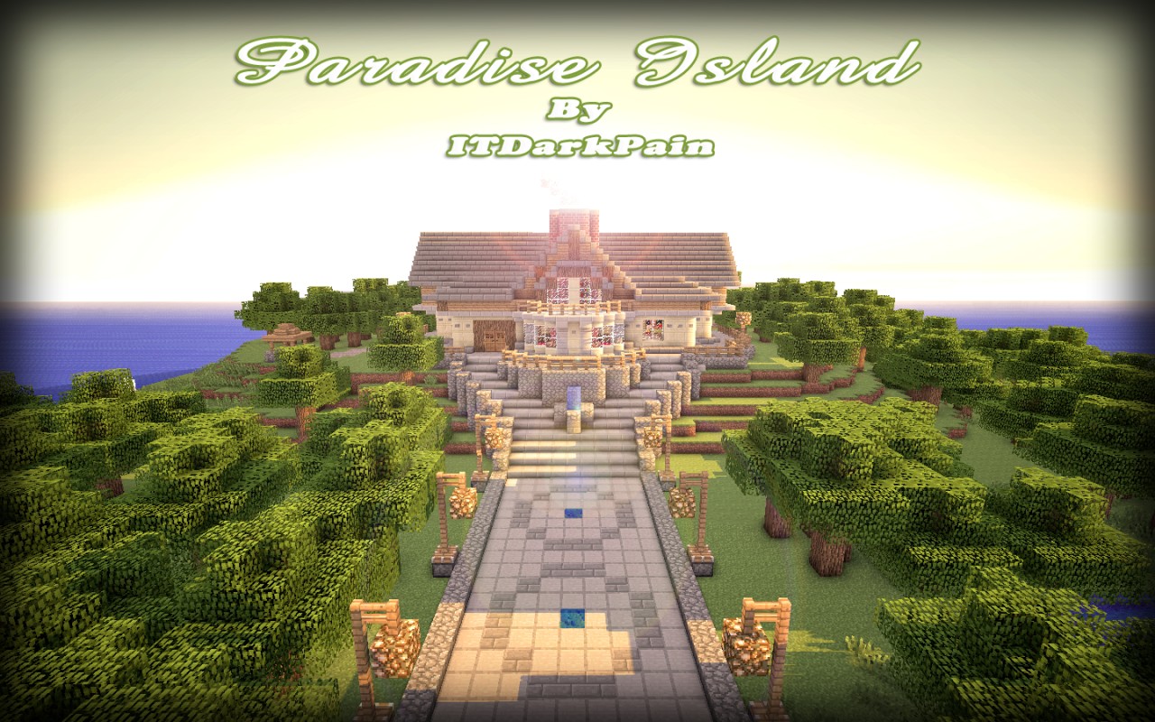 Island Project # 1 - Paradise Island Minecraft Map