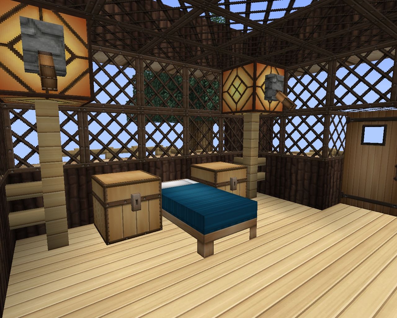 Advanced starter home Minecraft Map