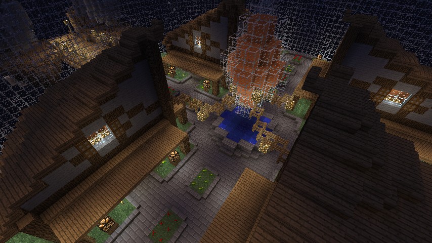 Sky Village Minecraft Map