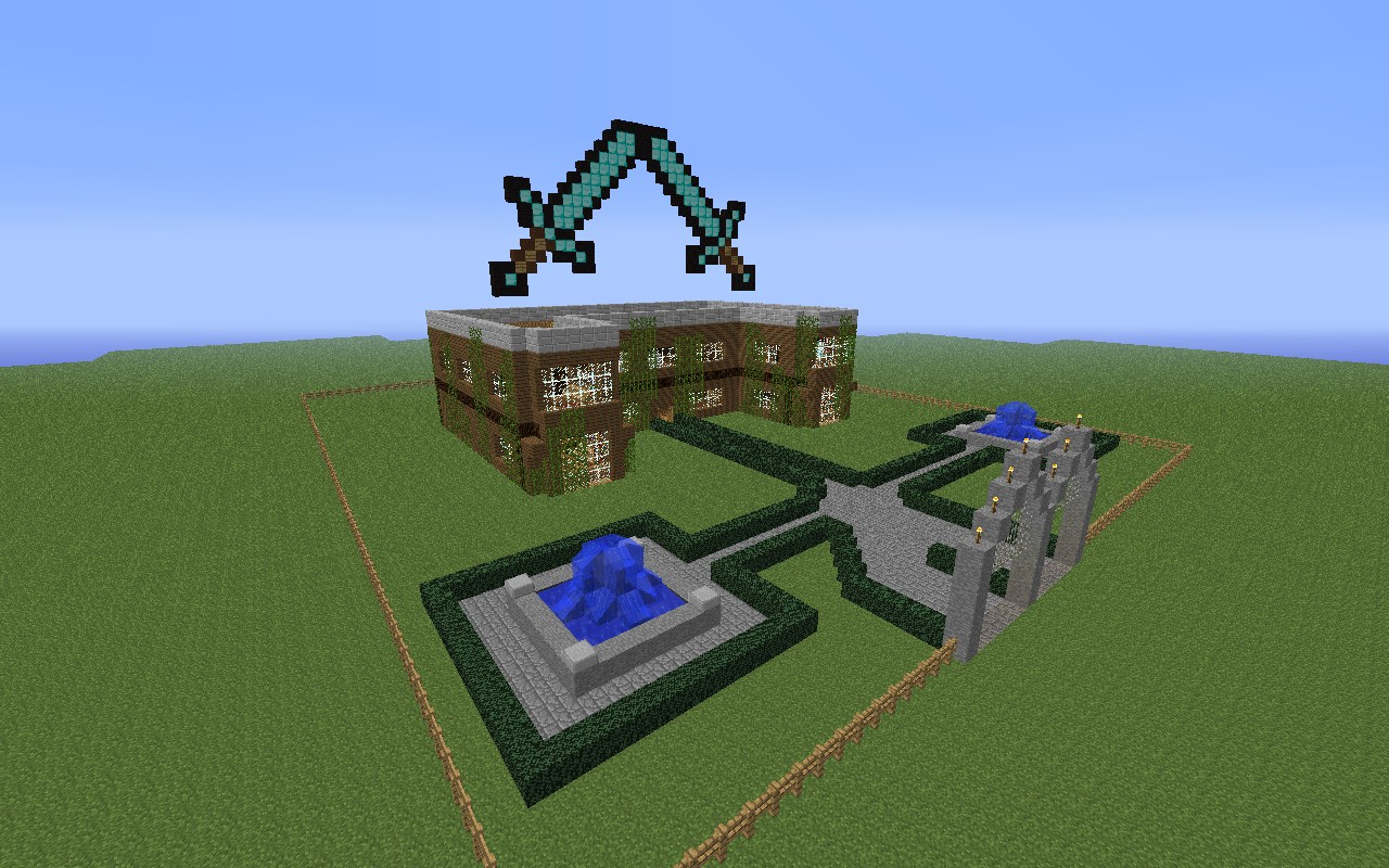 Spawn House For Servers Minecraft Map