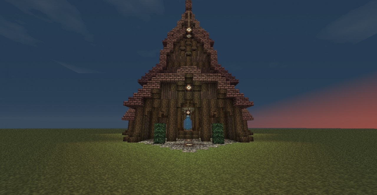 Skyrim Inspired Building Minecraft Map