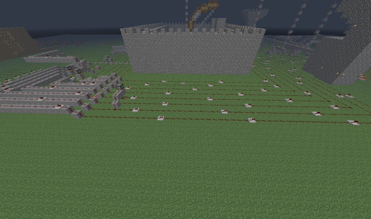 Redstone Powered Calculator Minecraft Map