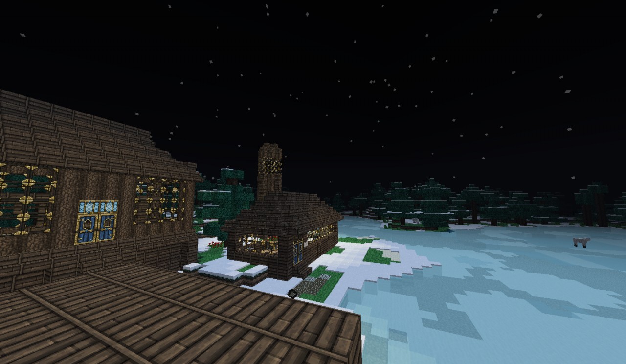 Small Winter Build by flossy_ Minecraft Map