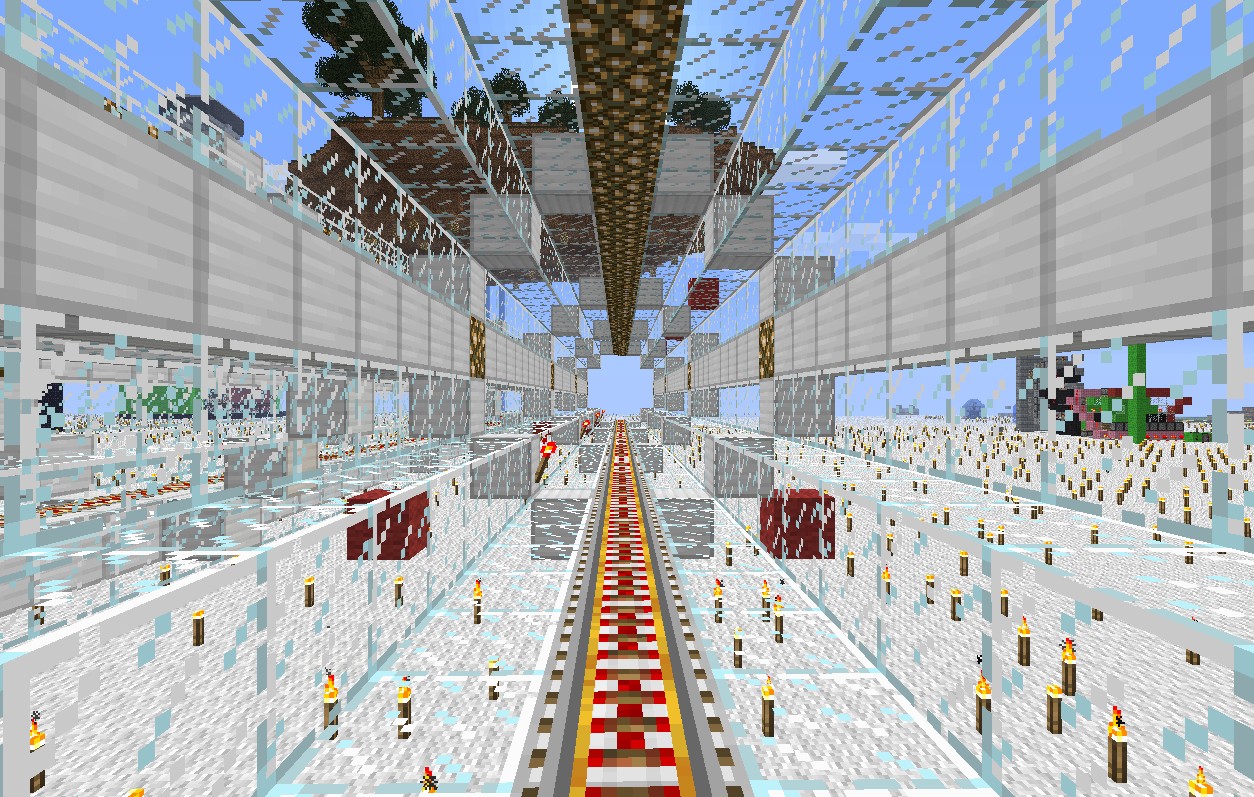 Skycart Transportation System Minecraft Map