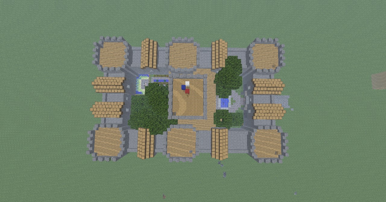 Castle/Barracks Minecraft Map