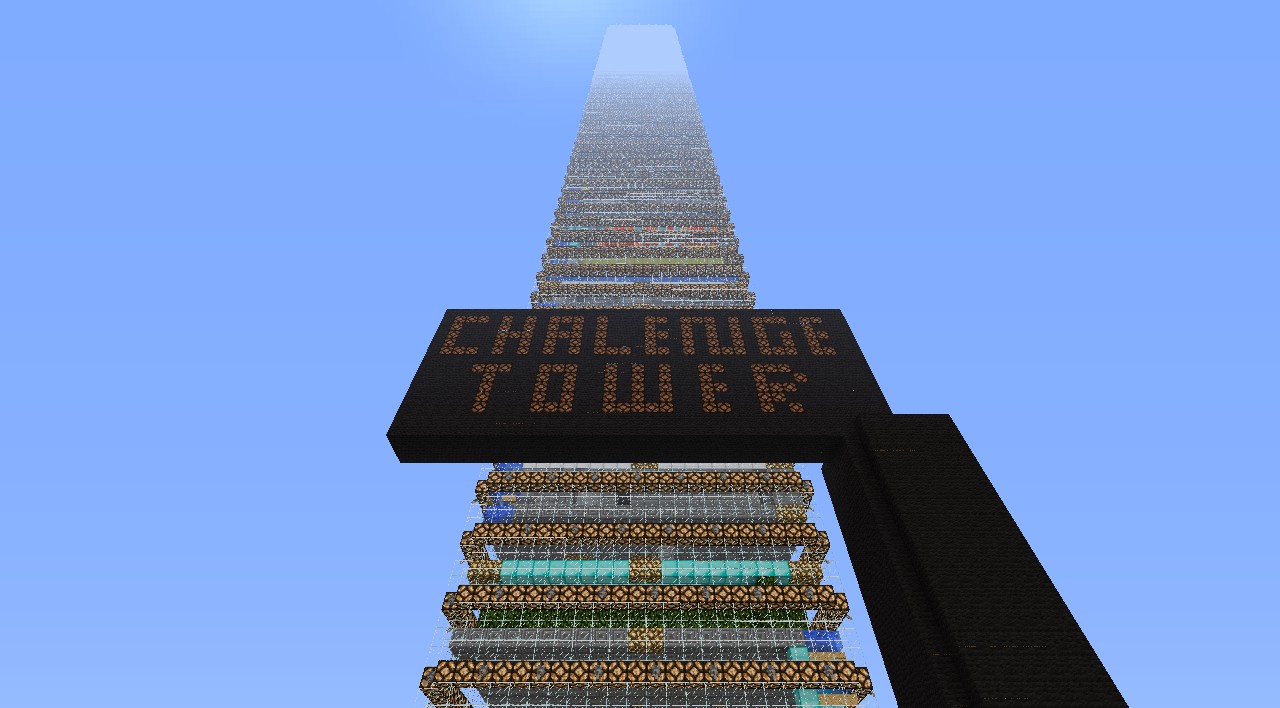 challenge tower Minecraft Map