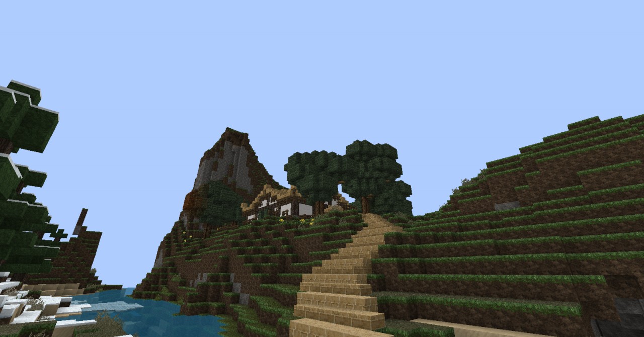 Old Mountain Dojo Minecraft Map