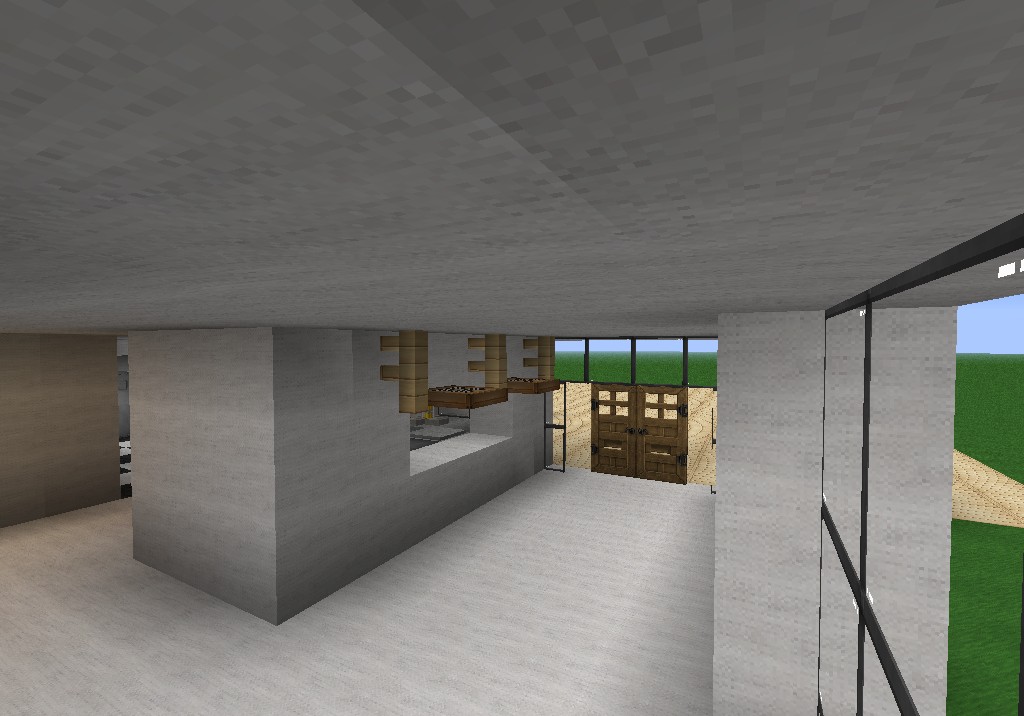 Modern House V1 Minecraft Map