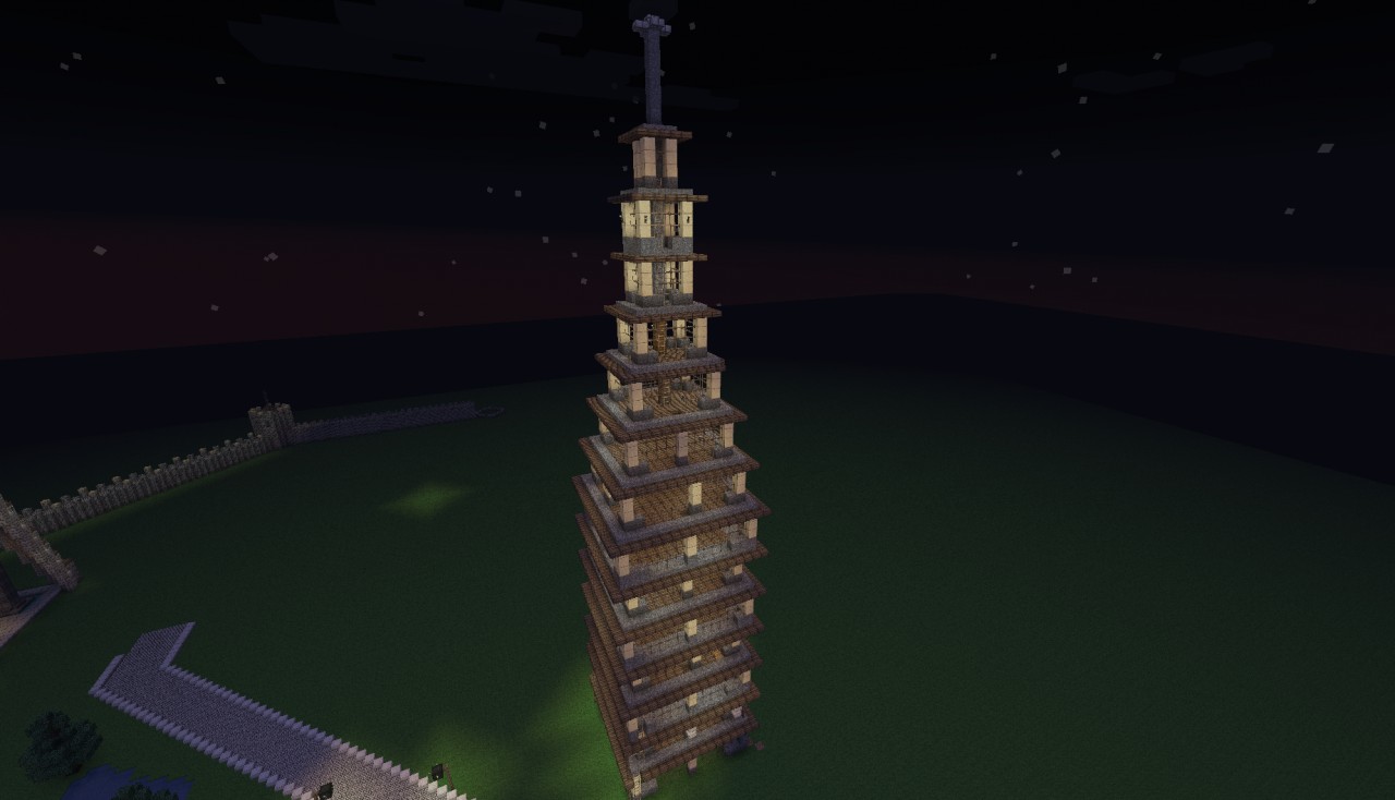 Oriental Flavoring Tower Minecraft Map