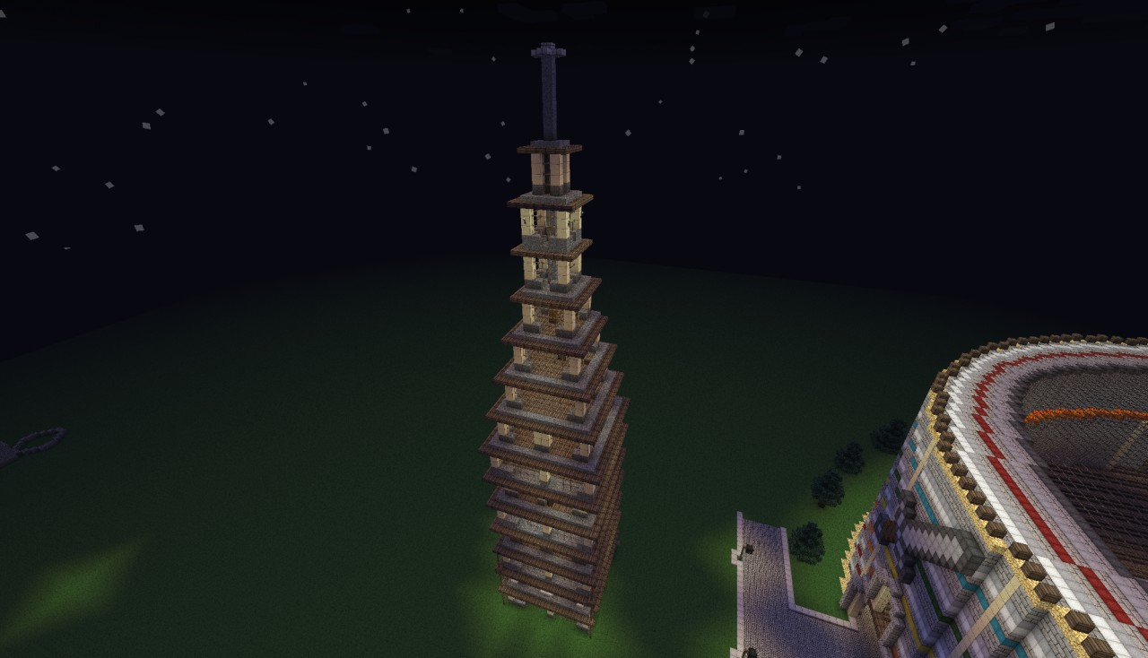 Oriental Flavoring Tower Minecraft Map