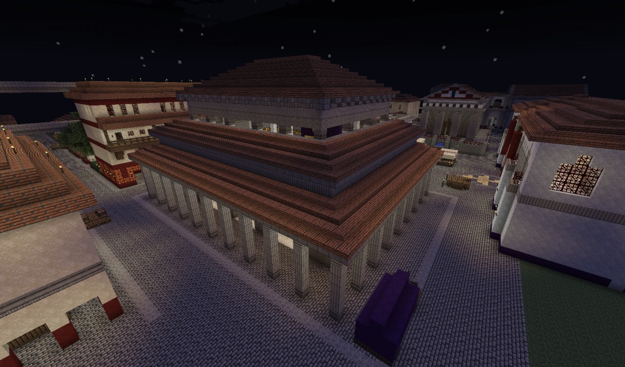 Roman Basilica Minecraft Map