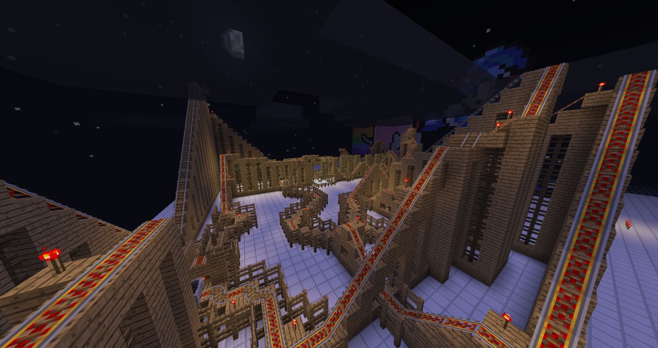The Roller [Rollercoaster] Minecraft Map