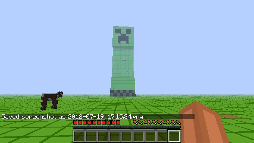 creeper Minecraft Map