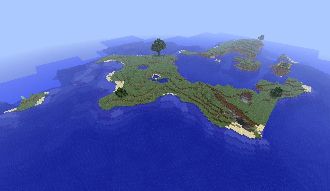 Survival Islands Minecraft Map