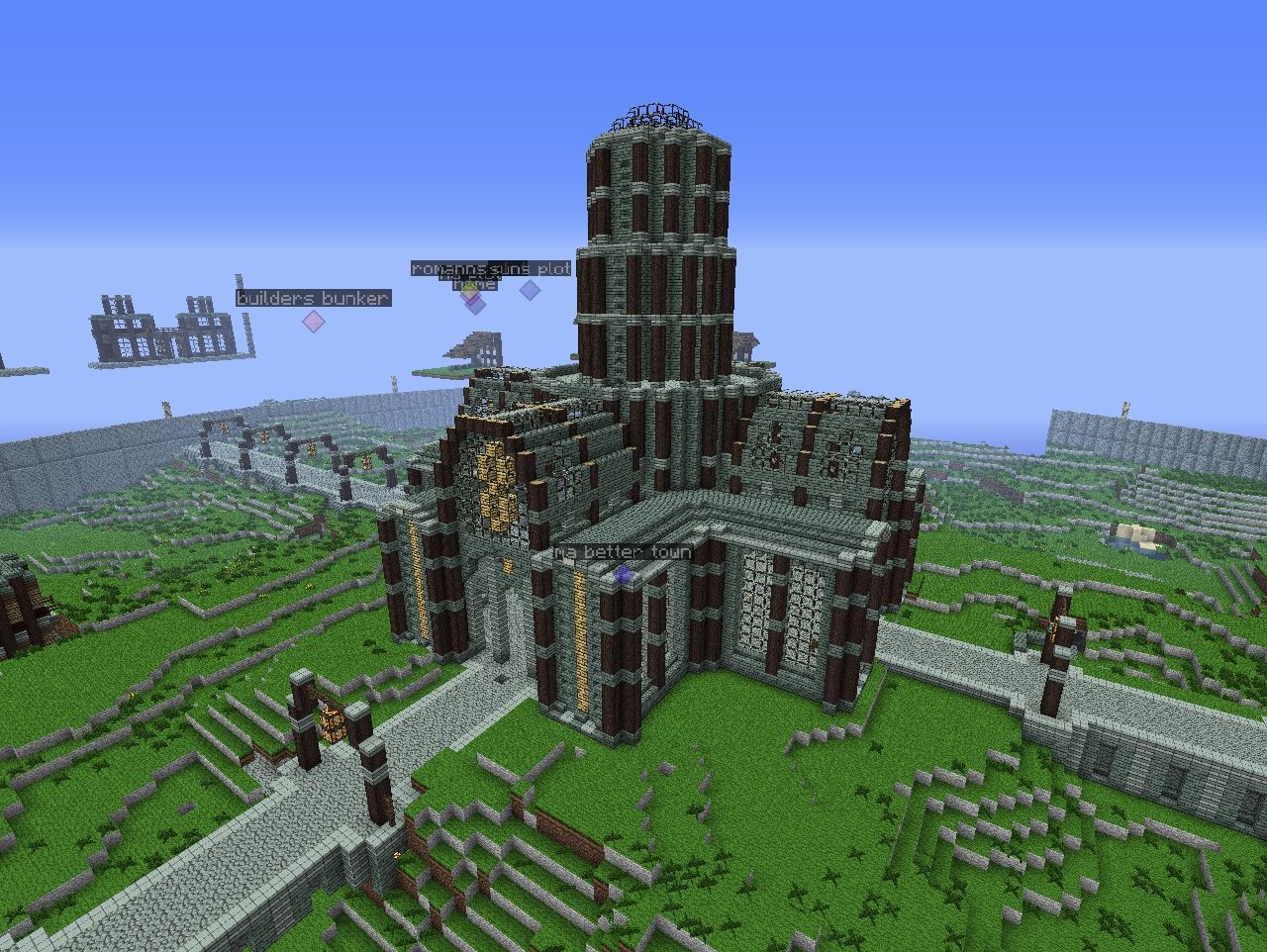 A small midevil city Minecraft Map