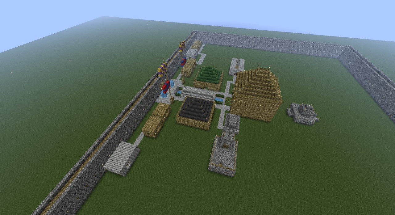 Craftbury Multi-city map. Minecraft Map