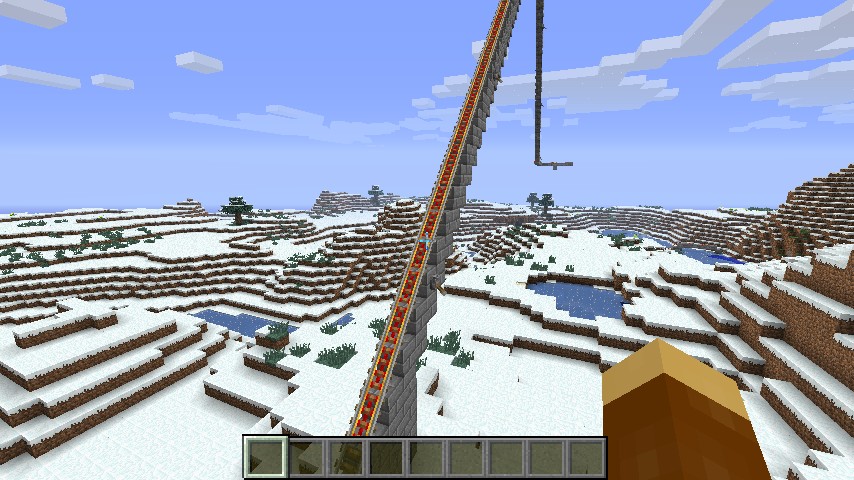 Epic Rollercoaster Minecraft Map