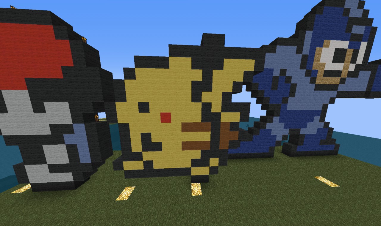 Pikachuuuuu!!!!!!! Minecraft Map