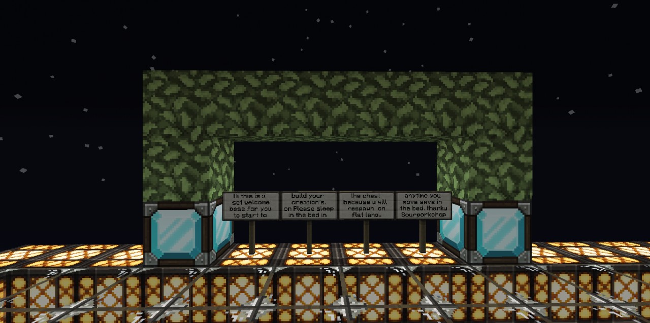 Floating Map Base' Minecraft Map