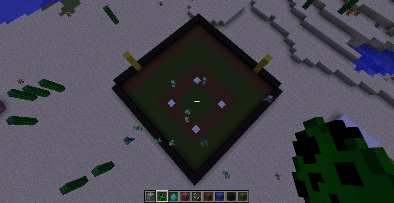 Mob Baseball Minecraft Map