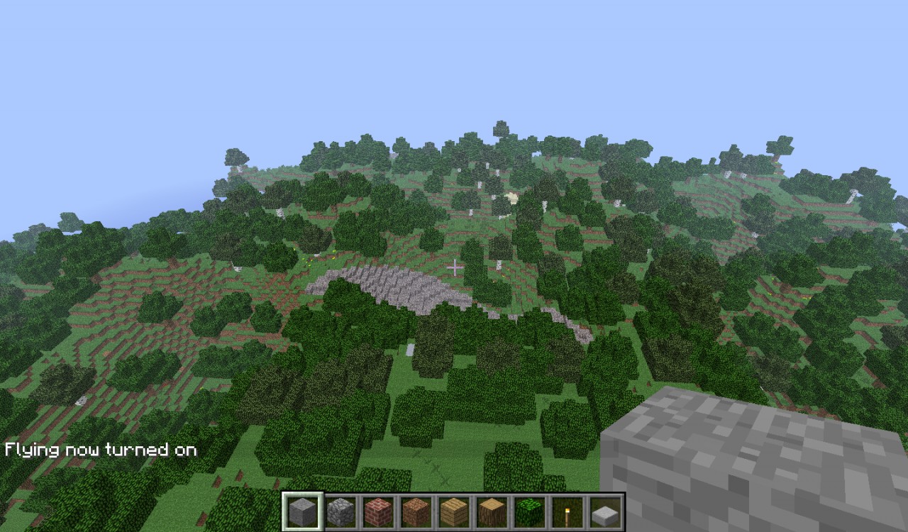 custom terrain map Minecraft Map