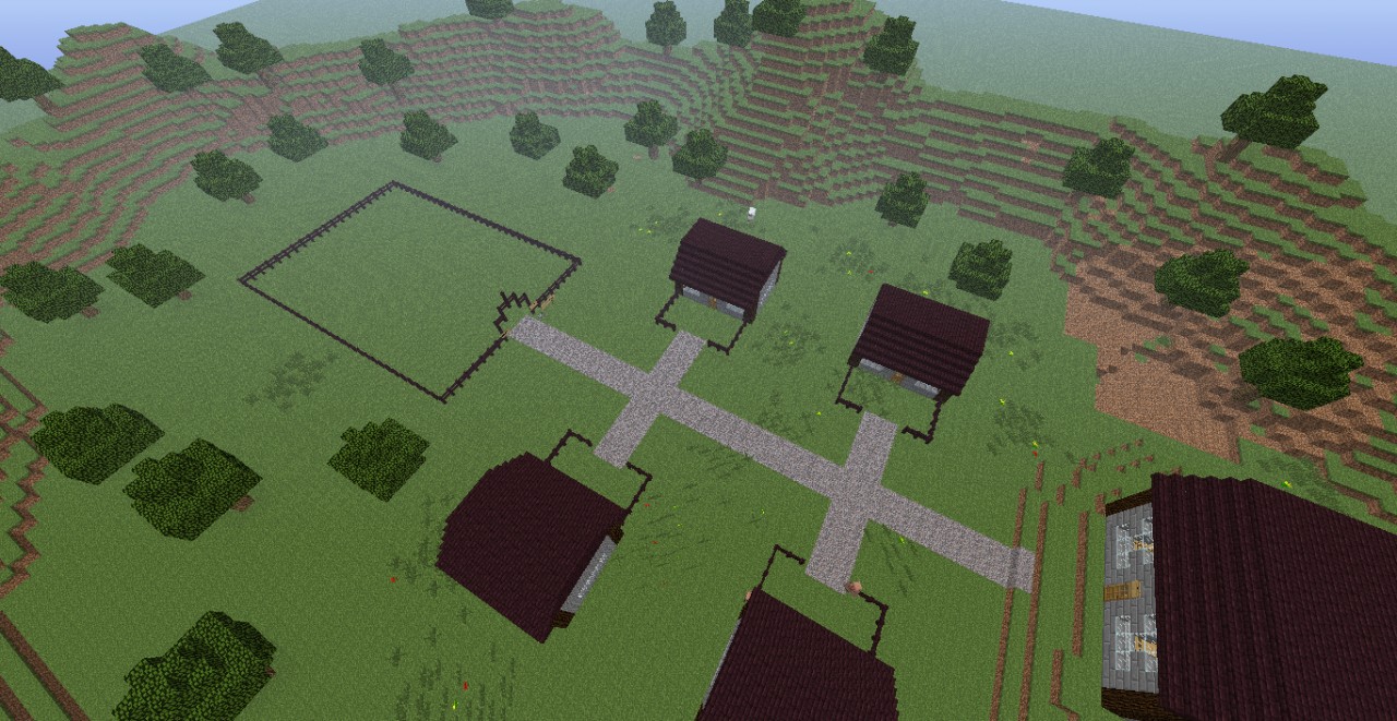 Mod test town!!! Minecraft Map