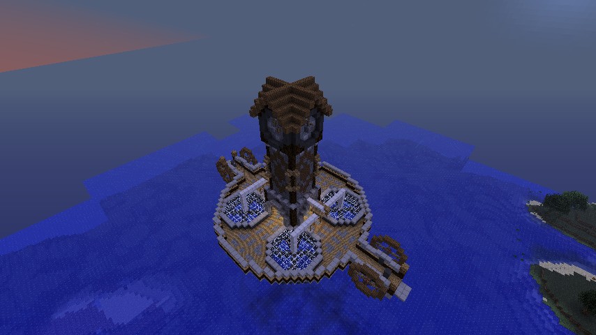 Sky Dock Minecraft Map