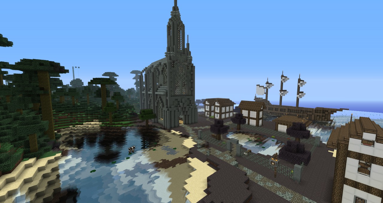 Harbour Village Minecraft Map
