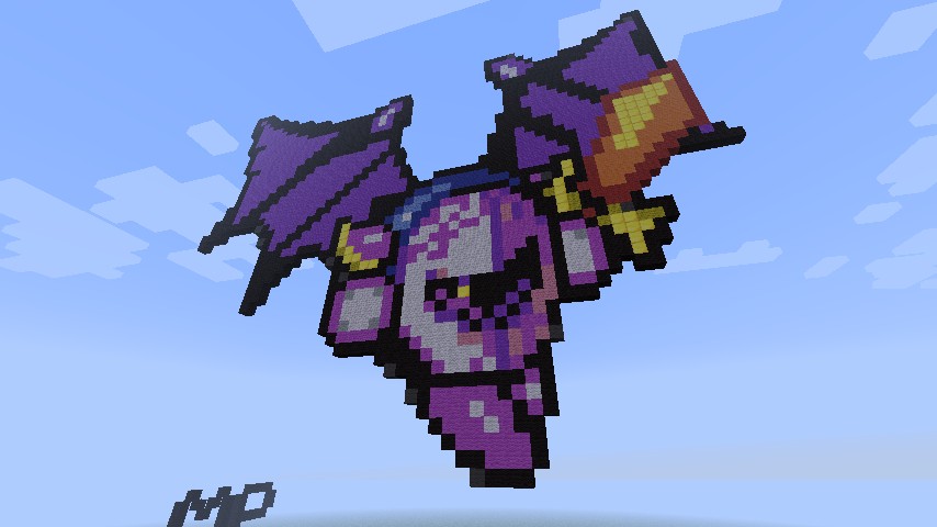 Meta Knight Pixelart [+Download] Minecraft Map
