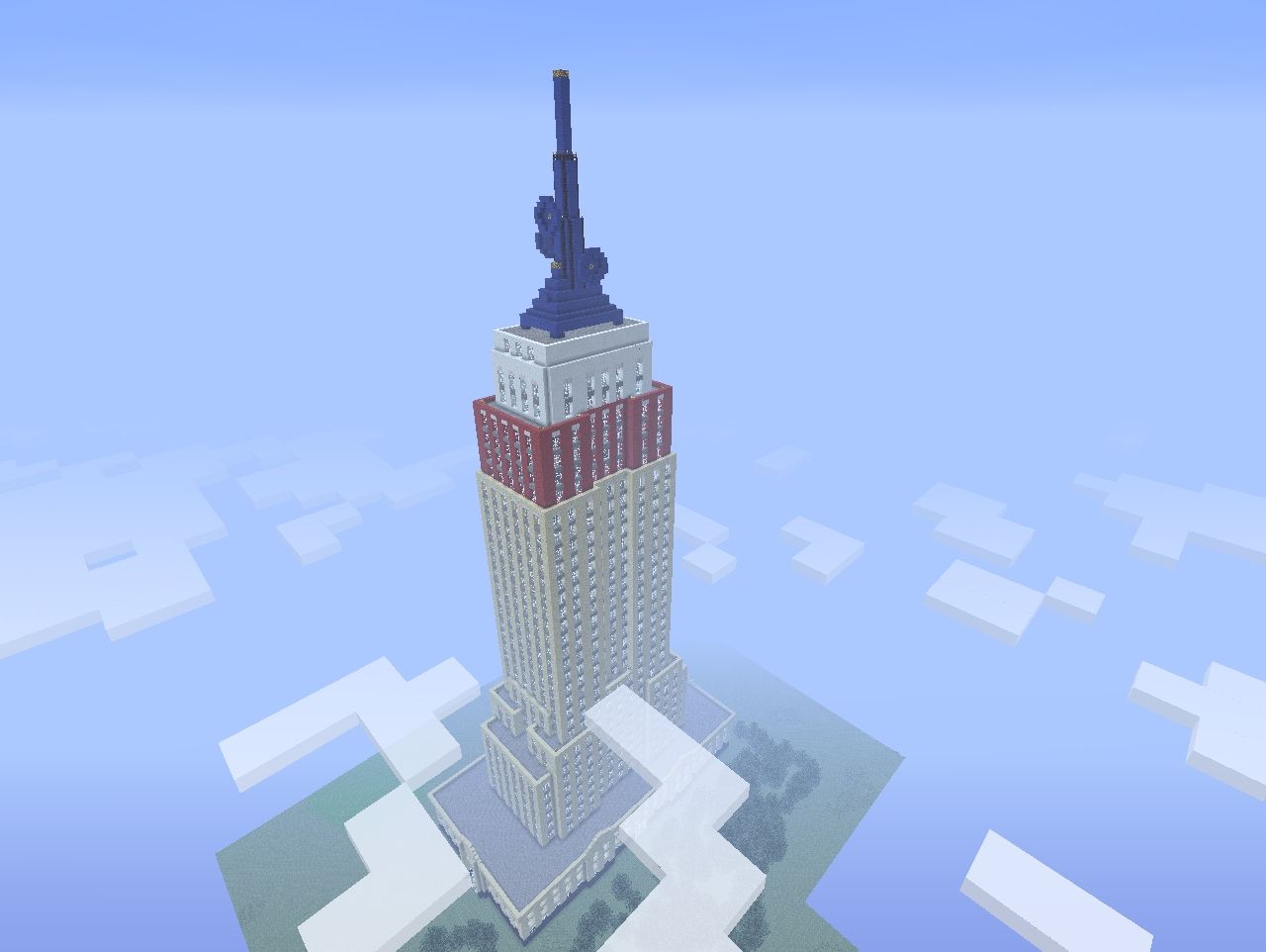 Empire State Building Minecraft Map