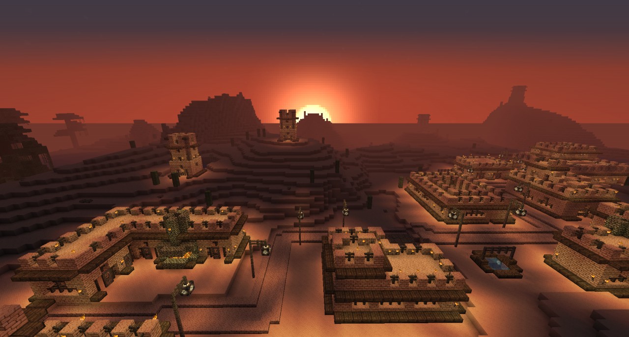 arabic village Minecraft Map