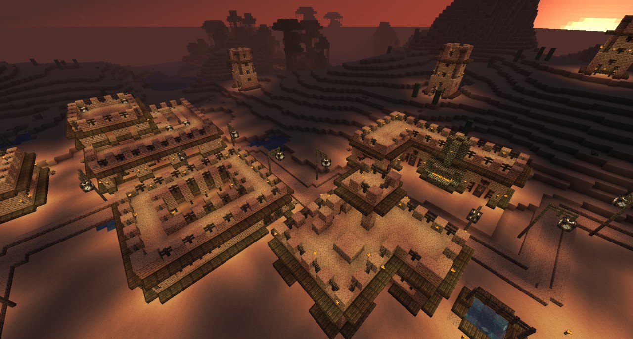 arabic village Minecraft Map