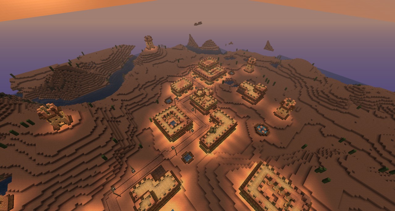 arabic village Minecraft Map