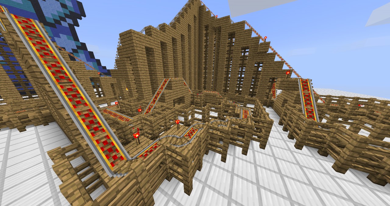 The Roller [Rollercoaster] Minecraft Map