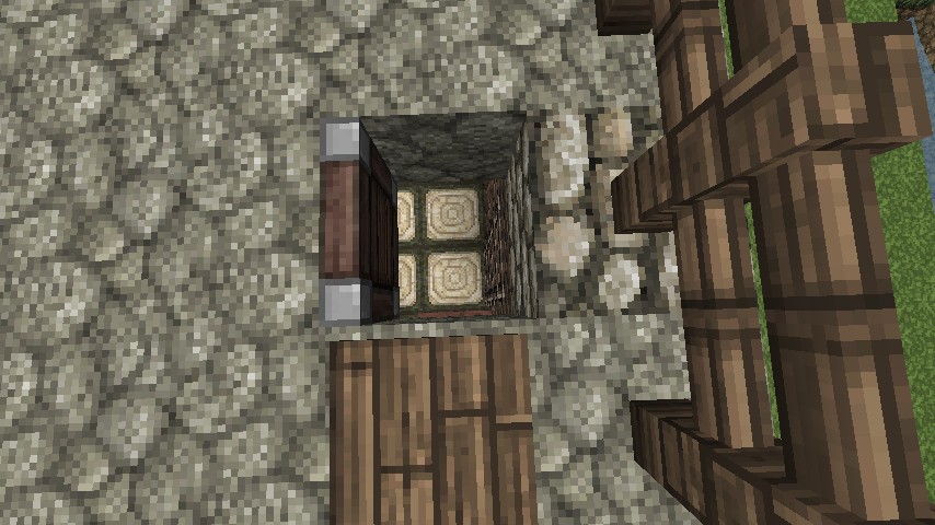 Medieval camp house Minecraft Map