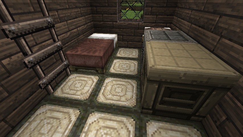 Medieval camp house Minecraft Map