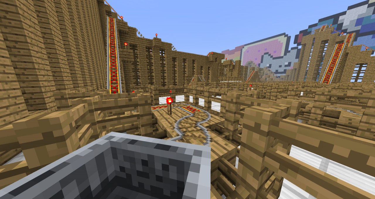 The Roller [Rollercoaster] Minecraft Map