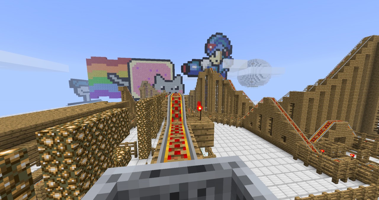 The Roller [Rollercoaster] Minecraft Map