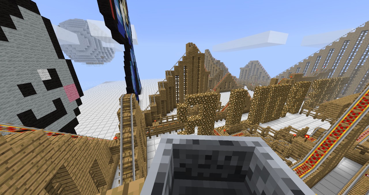 The Roller [Rollercoaster] Minecraft Map