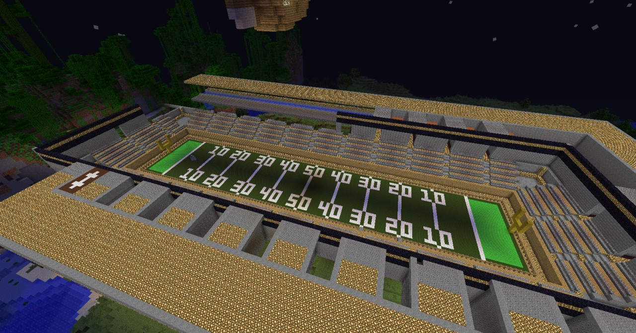 My football field (In progress) Minecraft Map