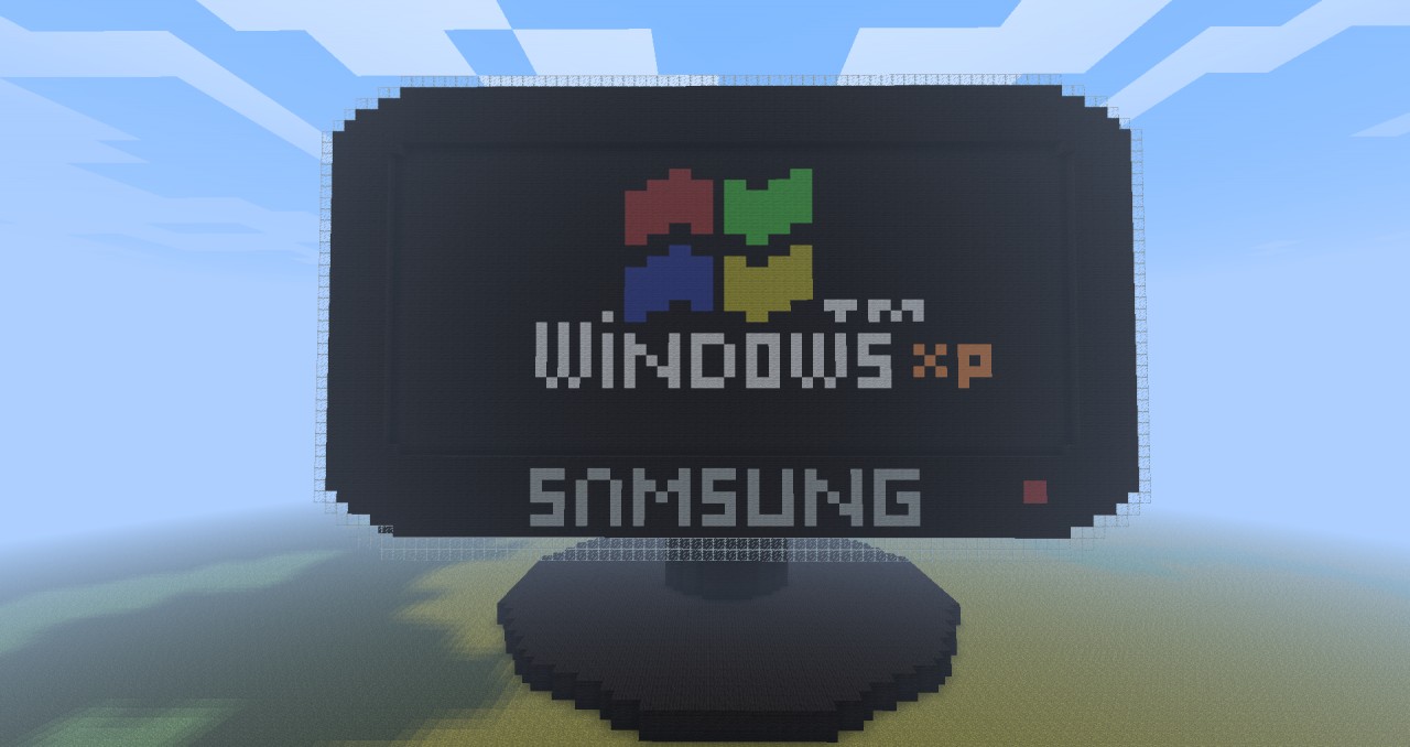 SAMSUNG monitor Minecraft Map