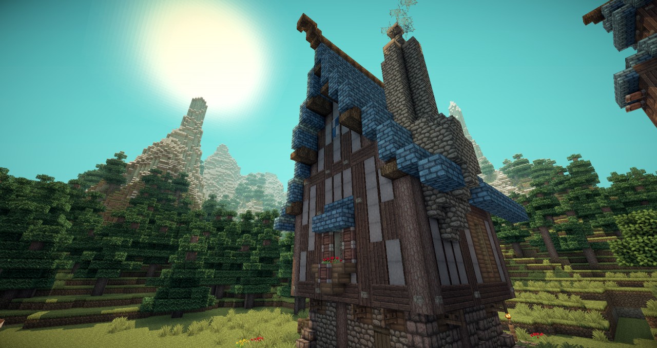 Merchant`s house Minecraft Map