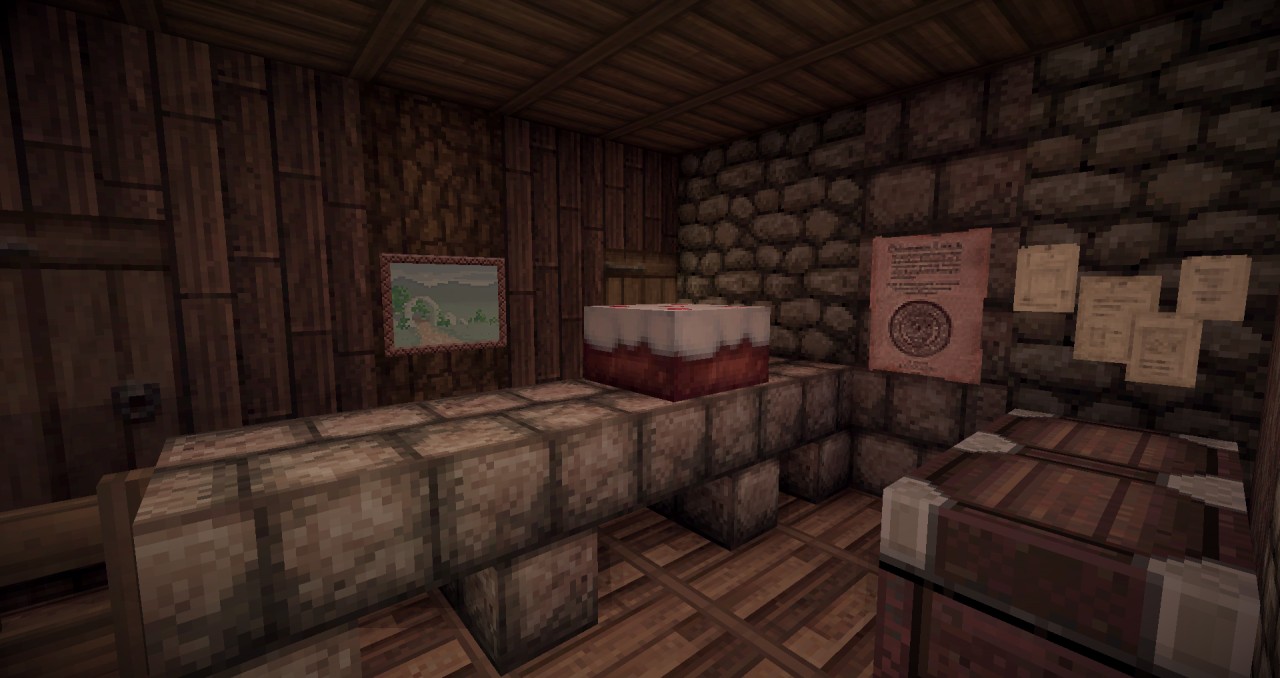 Merchant`s house Minecraft Map