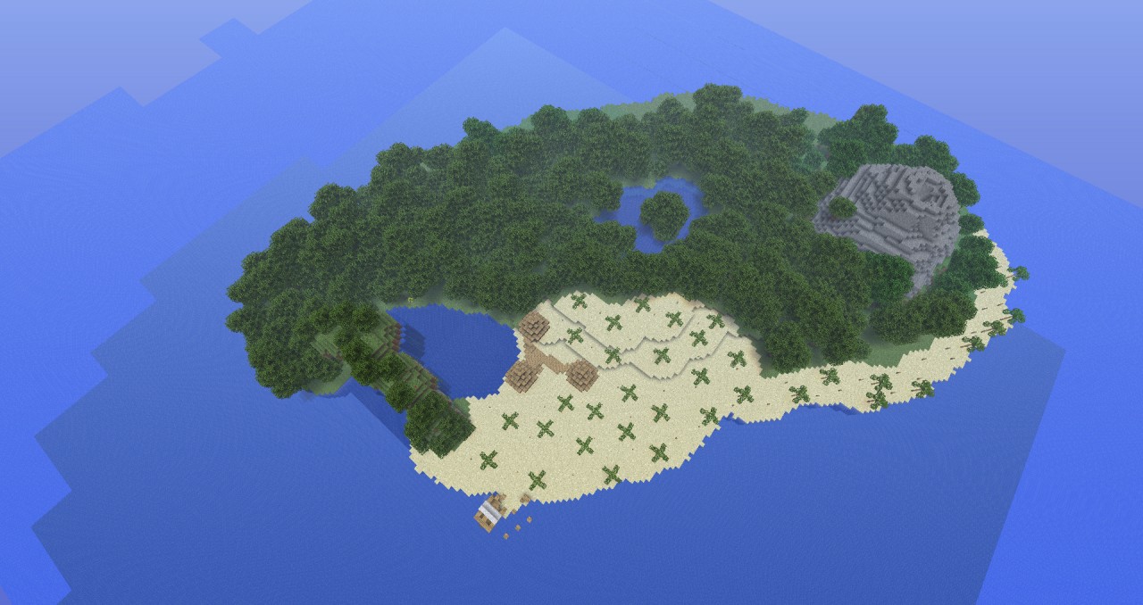 Lost Island Minecraft Map