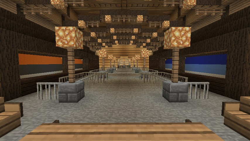 Cruise Ship Terminal Minecraft Map