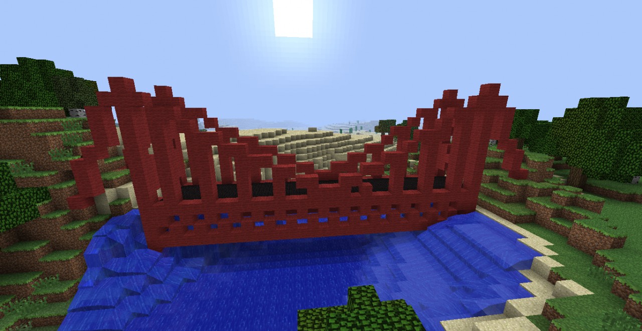 the golden gate bridge Minecraft Map